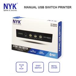 Jual Manual Switch Printer 4 Port / Data Switcher 1-4 Usb - Jakarta Utara - Doctrinee | Tokopedia