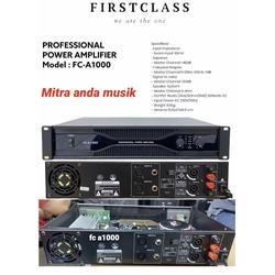 Jual power amplifier 2 channel original firstclass FC A1000HX class H ...