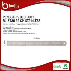 Jual Penggaris besi 30 cm Joyko stainless / Garisan Besi 30 Cm Joyko ...
