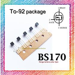 Jual BS170 Original ITT Semicond. Small Signal MOSFET Transistor ...