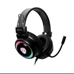 Jual Headset REXUS GAMING F30+Mic BLACK (RGB LED) Running Dual Jack w ...