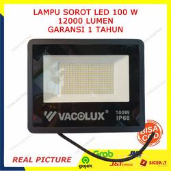 Jual VACOLUX LED SOROT 100W Flood light Lampu FLOODLIGHT 100 w watt tembak - Putih - Jakarta ...