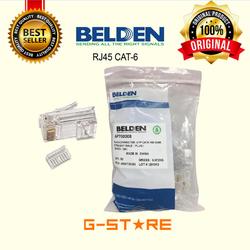 Jual ORIGINAL Belden Konektor RJ45 Cat6 @50pcs / Belden Connector RJ 45 ...