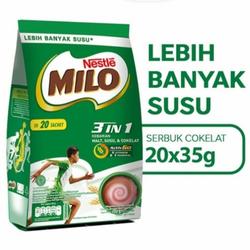 Promo MILO 3in1 ACTIV-GO Susu Coklat Pouch 18x34g - Kota Tangerang ...