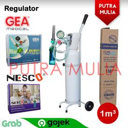 Jual TABUNG OKSIGEN / OXYGEN SET KOMPLIT + REGULATOR & TROLLEY - Jakarta Selatan - Rio-Rio ...