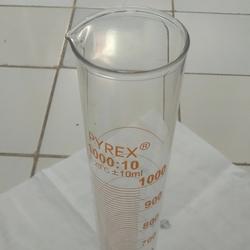 Jual Gelas Ukur Kaca Pyrex RRC 1000Ml / Measuring Cylinder 1000 Ml ...