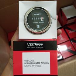 Jual Hour meter Veethree V3 4N3700 52mm 10-28volt DC - Jakarta Barat ...