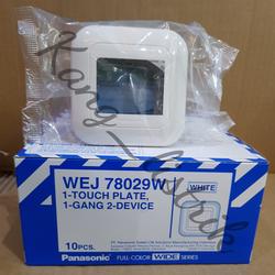 Jual Saklar Seri 2 Device 1 Arah Panasonic Style E Series Putih ...