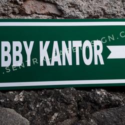 Jual Rambu / Sign Custom 20cm x 25cm - Akrilik/ Acrylic 2mm - Kota ...