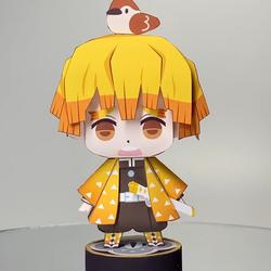 Jual Chibi Rui Tengen Uzui Kimetsu No Yaiba Demon Slayer Papercraft ...