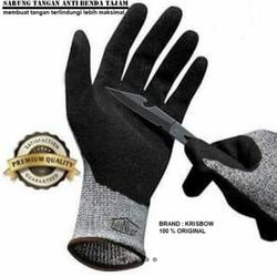 Jual GLOVE HPPE NITRILE CUT RESISTANT PAA KRISBOW 10084331 / SARUNG ...