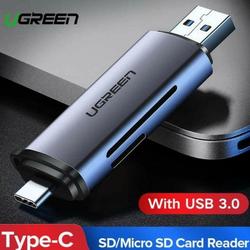 Jual Card Reader UGREEN USB TYPE C / USB A 3.0 To USB 3.0 SD/TF Card ...