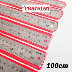 Promo Deli Penggaris Besi 100 Cm / Steel Ruler Garisan 100 Cm EDL8100Y - Kab. Tangerang - Deli ...