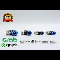 Jual MPL Fitting Pneumatic L Elbow PL Male Drat M5 M6 M8 Selang 5mm 6mm 8mm - M5, 4mm - Kota ...