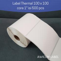 Jual Label Thermal Sticker [100 x 150 mm] isi 500 pcs - Stiker Resi ...
