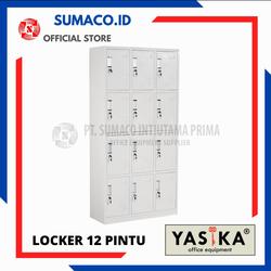 Promo Lemari Loker Besi 12 pintu|Locker Kantor Dokumen File Arsip ...