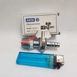 Jual Stop Kran Angin Gas 1/2 Inch Single Original Sata - Kab. Sidoarjo ...