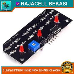Jual 3 Channel Infrared Tracing Robot Line Follower Avoider Sensor ...