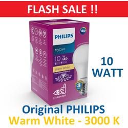 Jual Lampu Bohlam LED Philips 10 Watt Warm White/Kuning (10W 10Watt 10 W) - Jakarta Utara - LED ...