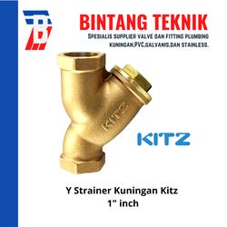 Jual Y STRAINER 1 inch - Kitz - Kuningan / Brass - Drat ( Kitz Original ) - Jakarta Pusat ...
