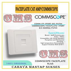 Jual Face Plate Faceplate AMP Commscope 1 Hole / 2 Hole - Jakarta Pusat ...