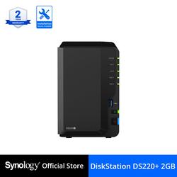 Jual Synology Ds220+ Diskstation 2-Bay Nas Server Storage Cloud Ds 220 ...