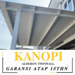 Jual KANOPI RANGKA BESI MODEL LIST PROFIL / KANOPI RANGKA BESI ATAP ...