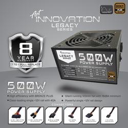 Jual PSU Innovation Legacy 500W 80+ Bronze Power Supply - Jakarta Pusat - BASIC KOMPUTER | Tokopedia