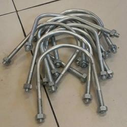 Jual U Bolt 2" Inch / Klem U Besi Galvanis 2" / Clamp U Galvanized 2 ...