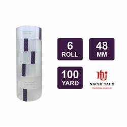 Promo LAKBAN NACHI 48MM 100 YARD 2 INCH BENING COKLAT OPP TAPE 1 SLOP 6 ROLL - BENING - Jakarta ...