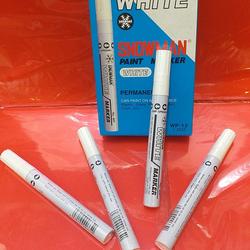 Jual Spidol Permanent paint marker snowman Murah WHITE - EFWP-12 / Pcs ...