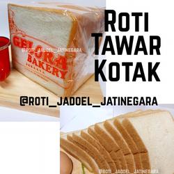 Jual Roti Tawar Kulit Kotak Panjang Roti Sandwich Kotak Plain Bread ...