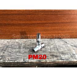 Jual Quick Coupler Konektor Sambungan Selang Kompresor Angin - PM 20 ...