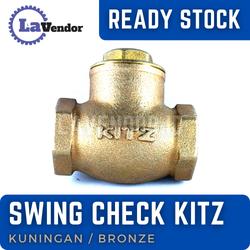Jual Swing Check Valve 4" Inch KITZ Cast Iron / Klep Tabok 4" Inch KITZ ...