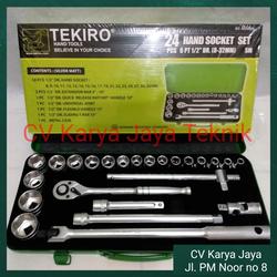 Jual KUNCI SOK TEKIRO 24 PCS SOK SET 8 - 32 MM BOX PLASTIK - 6PT - Jakarta Barat - karya pratama ...