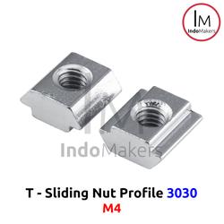 Jual Sliding T Nut Aluminium Profile Alu 2020 Series 20 Seri - M4 ...