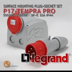 Jual LEGRAND SURFACE MOUNTING PLUG+SOCKET 3P+N+E 5 PIN 16A IP44 NEW ...