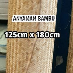 Jual anyaman bambu 1.5mx2m | gedek gedeg meteran dinding bambu kerei ...