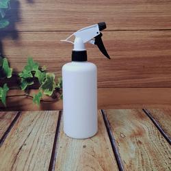 Jual botol semprot 500ml bening slim / botol spray 500ml / botol kispray - Putih List mera ...