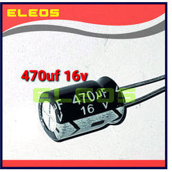 Jual Elco 470uF 16V Nichicon 470 uF Kapasitor Capacitor ElanTech ...