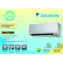 Promo DAIKIN AC Split FTC-50 / FTC50 2 PK Standard (Thailand) Cicil 0% ...