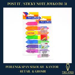 Jual Post It / Sticky Note / Sign Here Merk Joyko Kertas IM-32 - Kota ...
