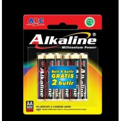 Jual Baterai ABC Alkaline LR03/AAA isi 6 pcs 1.5V - Kab. Tangerang ...