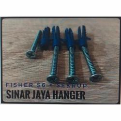 Jual Fisher S6 + Skrup/ Fisher Skrup S6 100 pcs - Jakarta Pusat - CEoL | Tokopedia