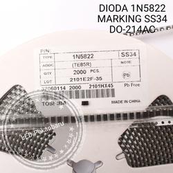 Jual Dioda SMD SS34 1N5822 3A 40V Schottky Diode IN5822 DO-214AC AD03 ...