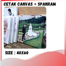 Jual Cetak Canvas Foto + Spanram - 20x20, STANDART - Jakarta Selatan ...