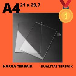 Promo Lembaran Akrilik / Acrylic Potongan Ukuran A4 Tebal 5mm - Bening - Jakarta Selatan ...