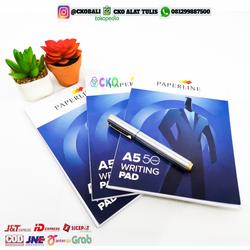 Jual PAPERLINE BLOK NOTE A5 BUKU NOTES WRITING PAD NOTEPAD 50 LEMBAR ...
