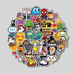 Jual STICKER PACK PIXEL ART | STIKER TUMBLER LAPTOP | STIKER KOPER HELM ...