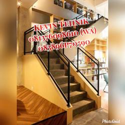 Jual Railing Tangga Kawat Jaring Rail Tangga hollow galvanis jaring ...